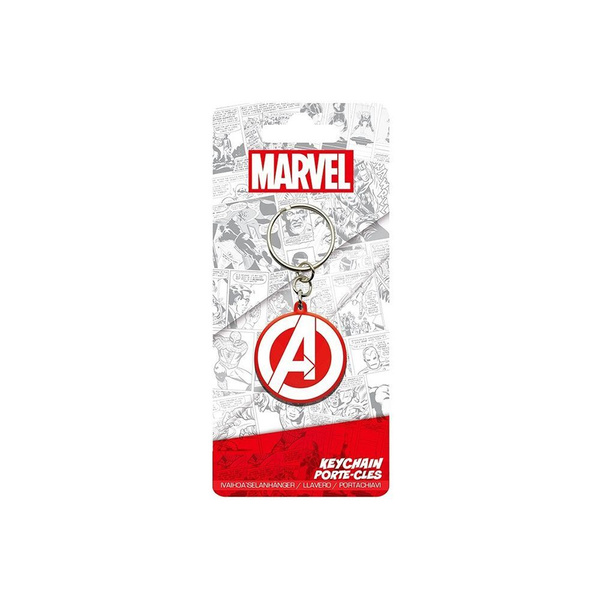 Брелок ABYstyle: MARVEL: Keychain PVC Avengers logo X4 ABYKEY174 ...