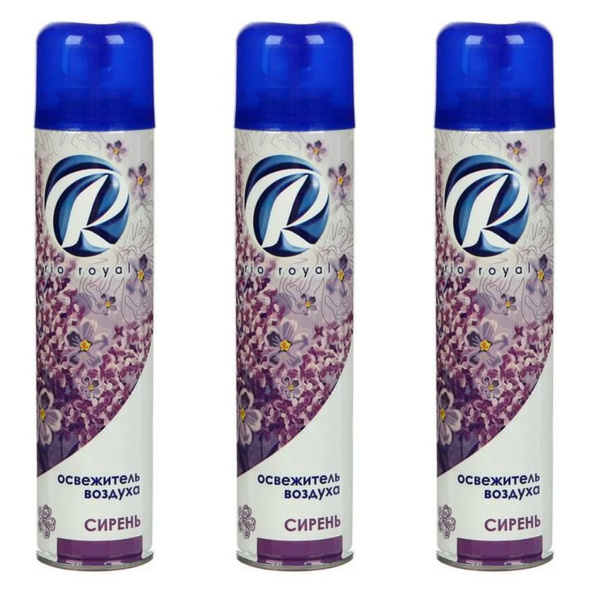 Rio Royal Освежитель воздуха Сирень 300мл, 3 шт. - купить с доставкой по выгодным ценам в ...