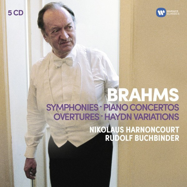 Audio CD Nikolaus Harnoncourt / Rudolf Buchbinder - Brahms: Symphonies ...