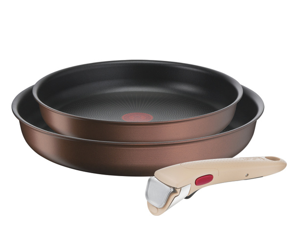 Набор посуды со съемной ручкой Tefal Ingenio Eco Respect, 3 предмета ...