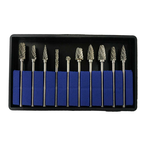 FG3 Набор Incidental 10 шт алмазные шлифовальные головки, боры ...