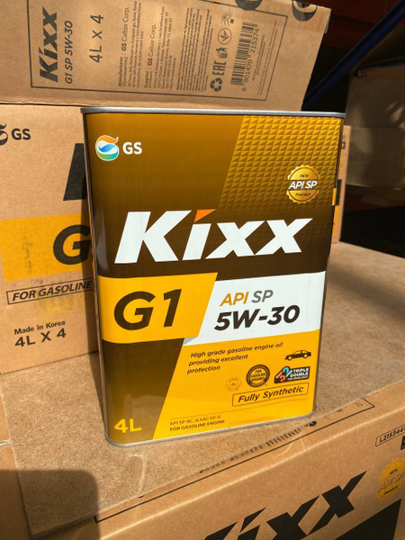 Масло моторное Kixx 5W-30 Синтетическое - купить в интернет-магазине OZON (618871152)