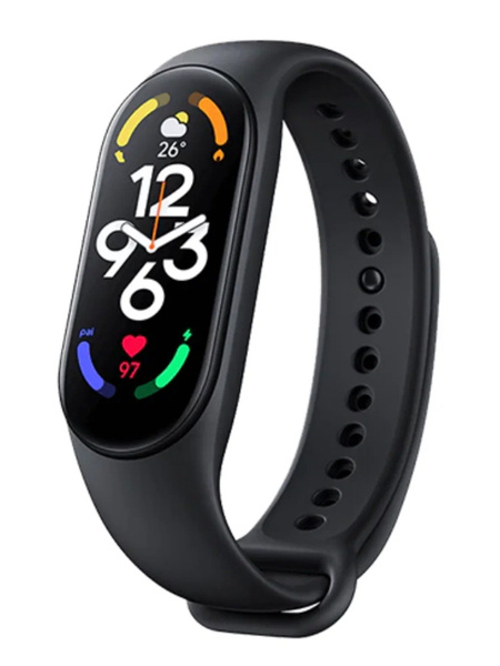 Фитнес трекер Xiaomi Mi Smart Band 7 (M2129B1) черный - купить с ...