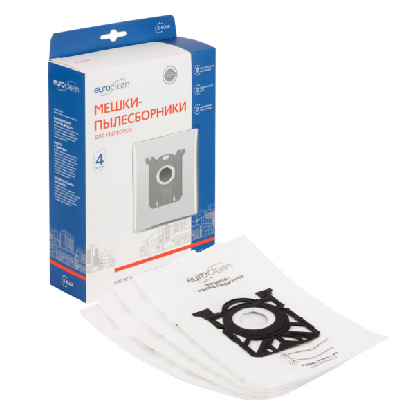 Мешок-пылесборник Euroclean для Electrolux E-02/4, 4 шт - купить с ...