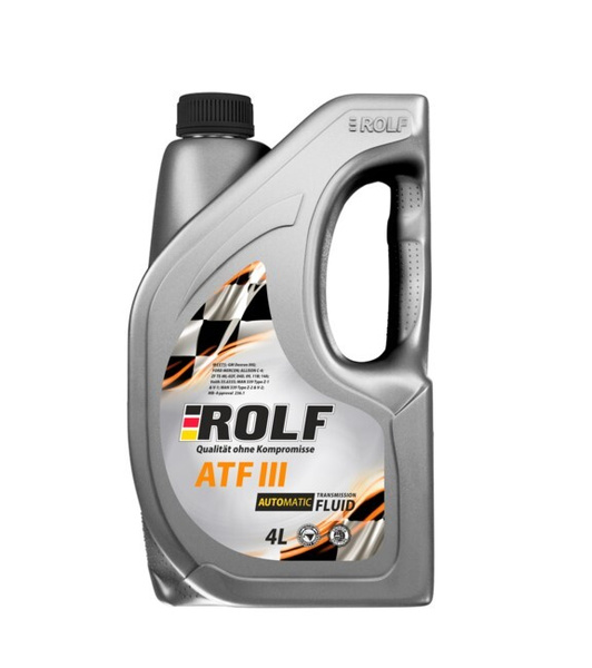 Масло для автоматических трансмиссий ROLF ATF III 4 л - купить по выгодной цене в интернет ...