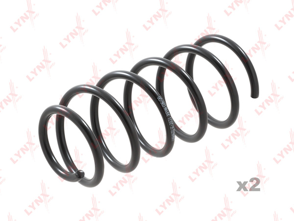 Lynx пружины подвески передние chevrolet aveo, kalos(t200, t250, t255 ...