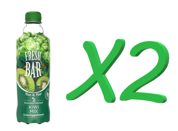 Характеристики Напиток газированный "Kiwi Mix", Fresh Bar ...