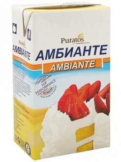 Растительные сливки Амбианте Puratos для взбивания крема на торт ...