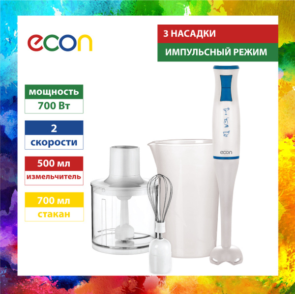 Блендер ECON ECO-401HB купить по низкой цене с доставкой в интернет ...