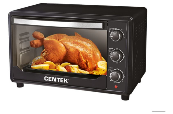 Мини-печь Centek, черный купить по низкой цене с доставкой в интернет ...