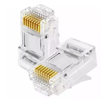 Модульная вилка (коннектор) RG 45 (8Р8С) категории 5, комплект - 50 ...
