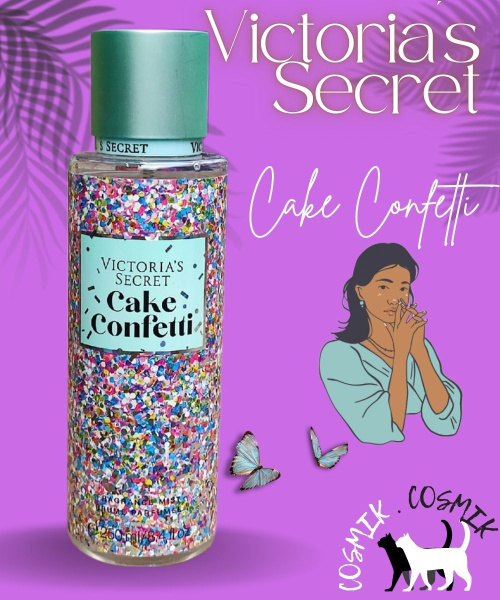 Victoria's Secret спрей для тела Cake Confetti Shimmer Fragrance Body ...
