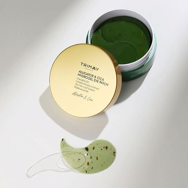 Trimay Alligator & CICA Hydrogel Eye Patch Патчи для век с маслом ...