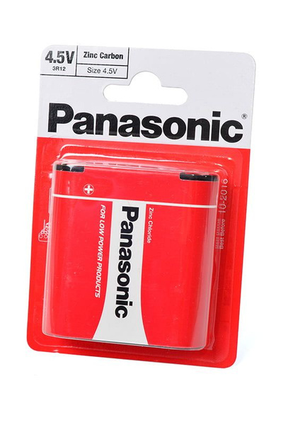 Батарея Panasonic Zinc Carbon 3R12RZ/1BP 3R12 BL1 - купить с доставкой ...
