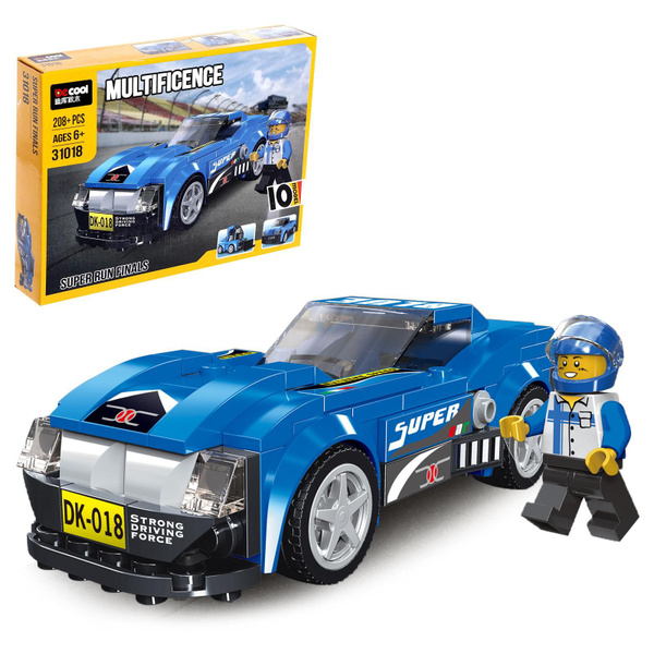 Конструктор DECOOL "Спорткар", 208 деталей, 10 вариантов сборки - купить с доставкой по выгодным ...