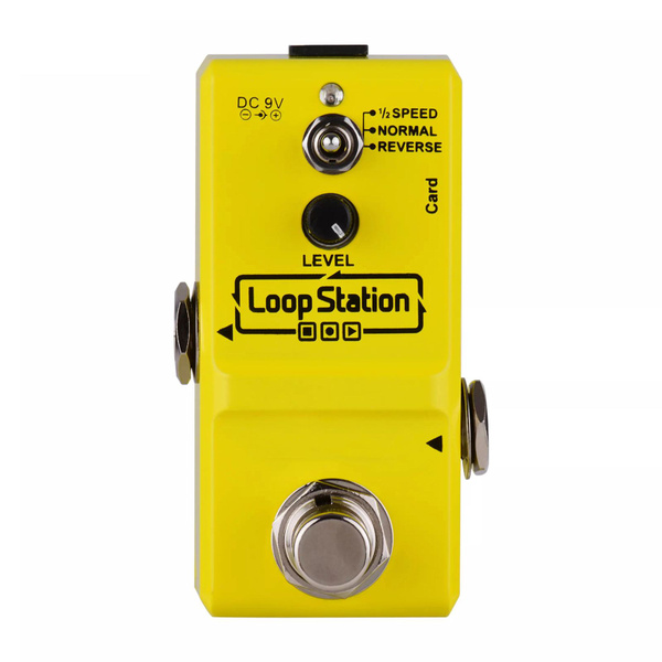 ammoon Loop Station Mini Guitar Looper Педаль эффектов 10 минут Время ...