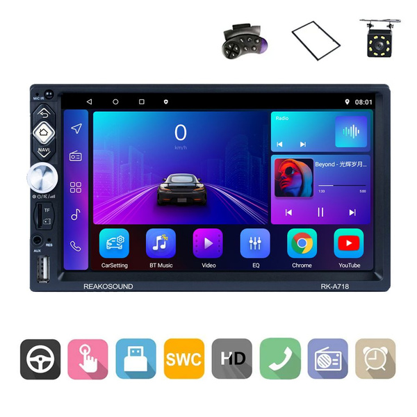 ETCAR Автомагнитола, диагональ: 7", 2 DIN, 1ГБ/32ГБ купить на OZON по низкой цене (796892709)