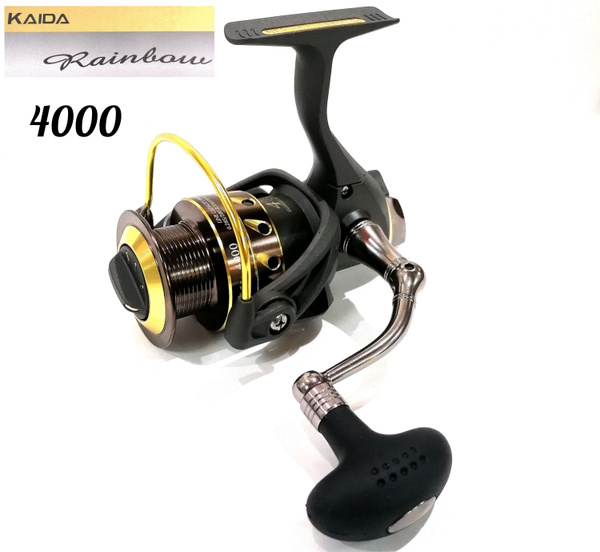 Катушка KAIDA Rainbow, Безынерционная, 4000, Передний фрикцион купить по низкой цене с доставкой ...