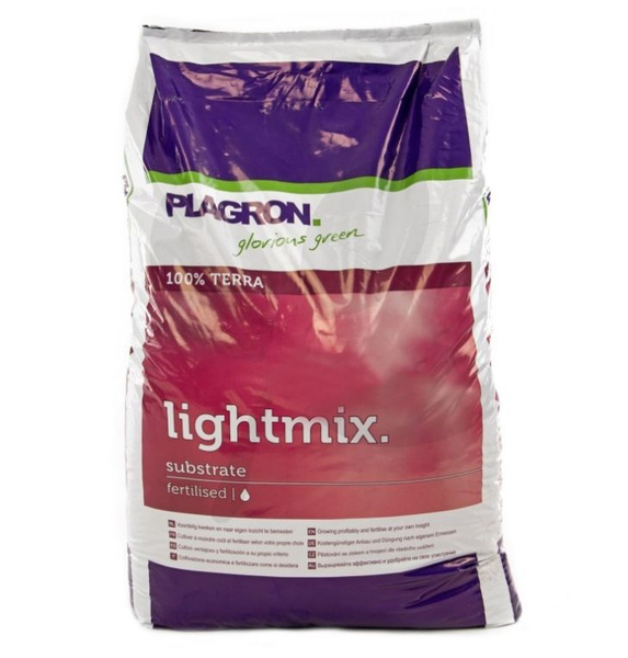 Грунт универсальный, субстрат Plagron Lightmix 25 л. купить c доставкой ...
