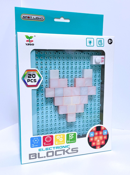 Electronic Blocks / Световой конструктор 20 деталей - купить с ...