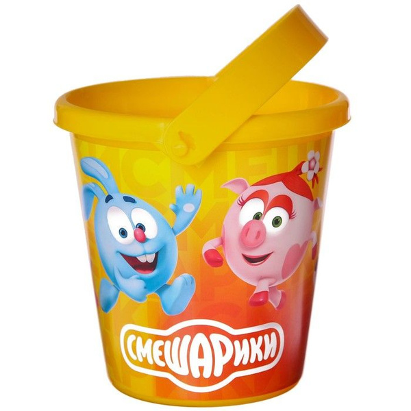 Ведро для игры с песком, Смешарики, 1 л, 2 шт. - купить с доставкой по ...