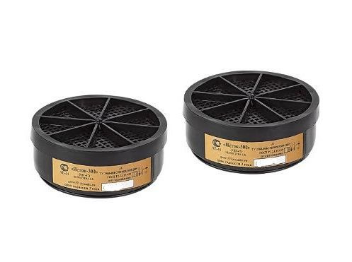 Фильтры противогазовые для полумаски "Исток-300/400" (РПГ-67/А1) 10041 ...