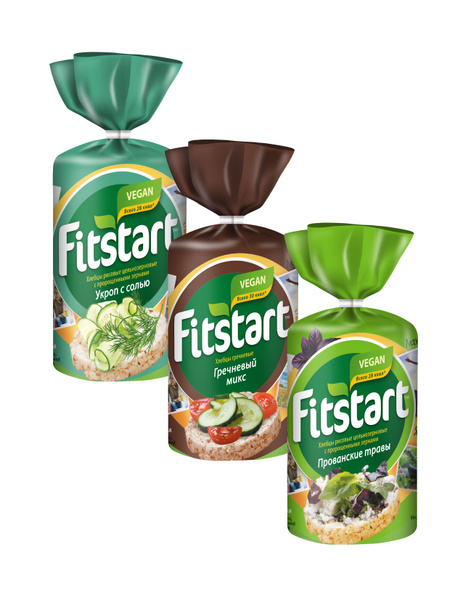 Хлебцы FITSTART mix 90г (*3) - купить с доставкой по выгодным ценам в ...