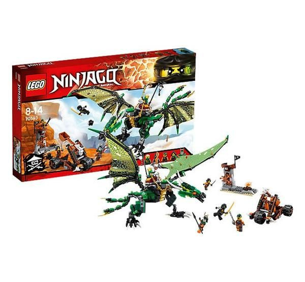 Конструктор LEGO Ninjago Зеленый Энергетический Дракон (70593) - купить ...
