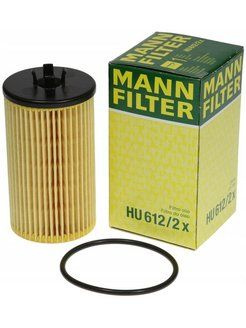 Фильтр масляный MANN FILTER Фильтр масляный hu612/2x - купить по ...