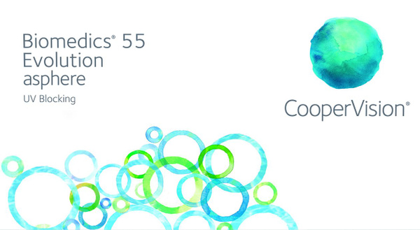 CooperVision Контактные линзы Biomedics 55 Evolution Asphere, 6 шт. 8.9 ...
