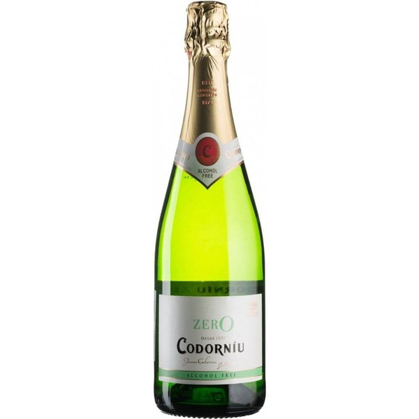 Безалкогольное вино игристое белое Cava Codorniu Zero White Alkohol ...
