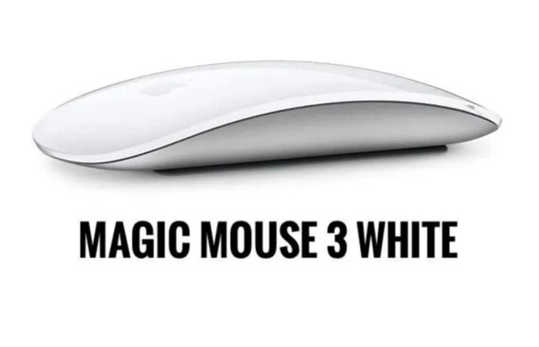 Мышь беспроводная MagicMouse Apple Magic Mouse 3, белый - купить по ...