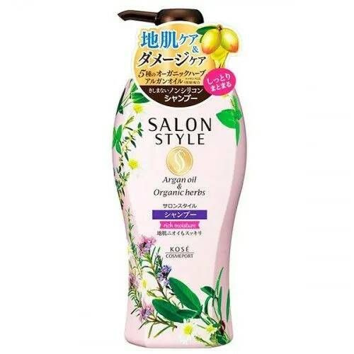 KOSE COSMEPORT Шампунь органический увлажняющий бессиликоновый "Salon ...