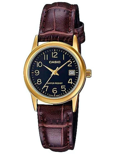 Японские женские наручные часы Casio Collection Ltp V002gl 1b купить с доставкой по выгодным