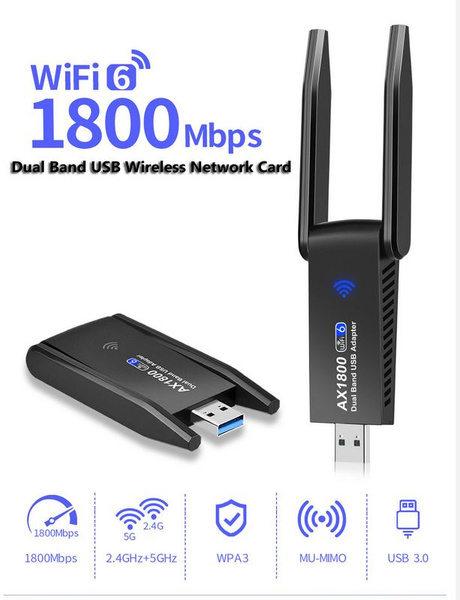 Роутер KuWFi AX1801, черный, 5 ГГц, 2.4 ГГц купить по низкой цене с ...