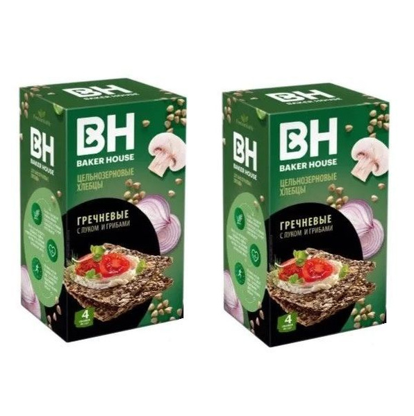 Хлебцы "Скандинавские" BH гречневые 2шт. по 180г. - купить с доставкой ...