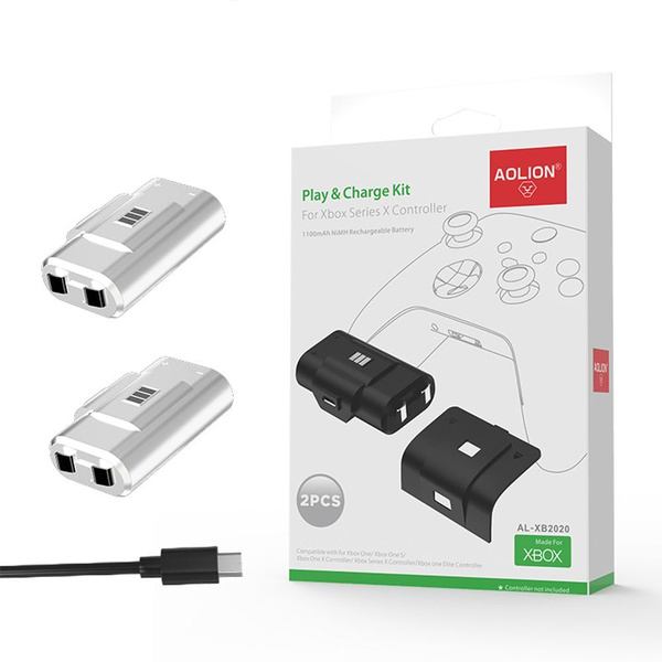 Аккумуляторы для геймпада Xbox Series X/S и One 1100 mAh (2 шт) с ...