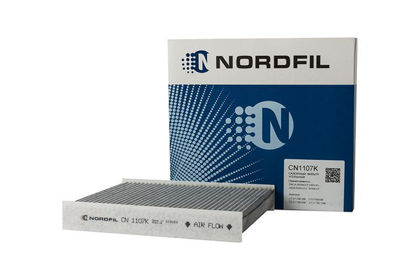 Фильтр салонный NORDFIL Фильтр салона угольный NORDFIL cn1107k Lada ...
