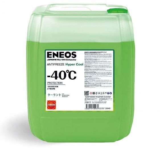 Антифриз ENEOS Ultra Cool_зеленый, Готовый раствор купить по выгодной ...