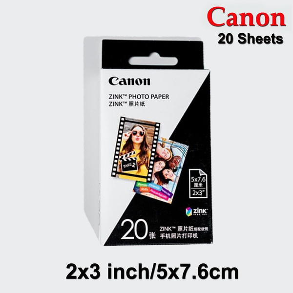 Фотобумага Canon ZP-2030 Zink Paper Zoemini Картридж для фотоаппарата ...