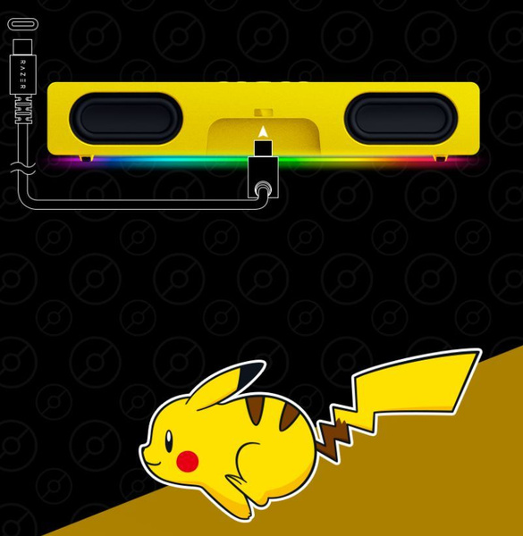Саундбар игровой RAZER Leviathan V2 X Pokemon Pikachu limited edition ...
