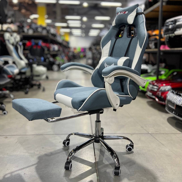 Офисное кресло Like Regal Игровое компьютерное кресло_blue308F_Like ...