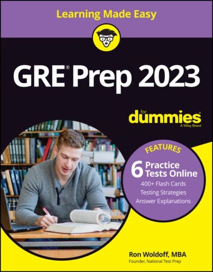 GRE Prep 2023 For Dummies with Online Practice | Woldoff Ron ...