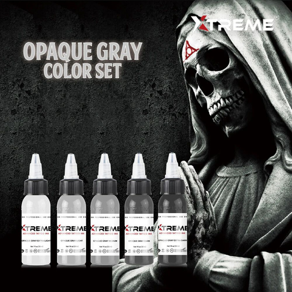 Тату краска Opaque Gray Set (4oz - 120мл) - купить по доступной цене в ...