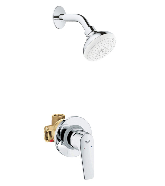 Встраиваемый смеситель GROHE SET100 Латунь, ABS пластик - купить по ...