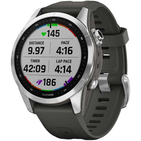 Смарт-часы Garmin Fenix 7S Silver/Graphite (010-02539-01) купить на ...