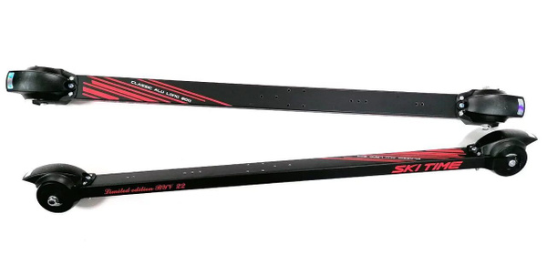 Лыжероллеры SKI TIME CL ALU 800 70x50 LONG New классические, колеса №2 ...