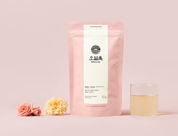 Корейский традиционный чай, Osulloc Wedding Green Tea (Цветочный ...