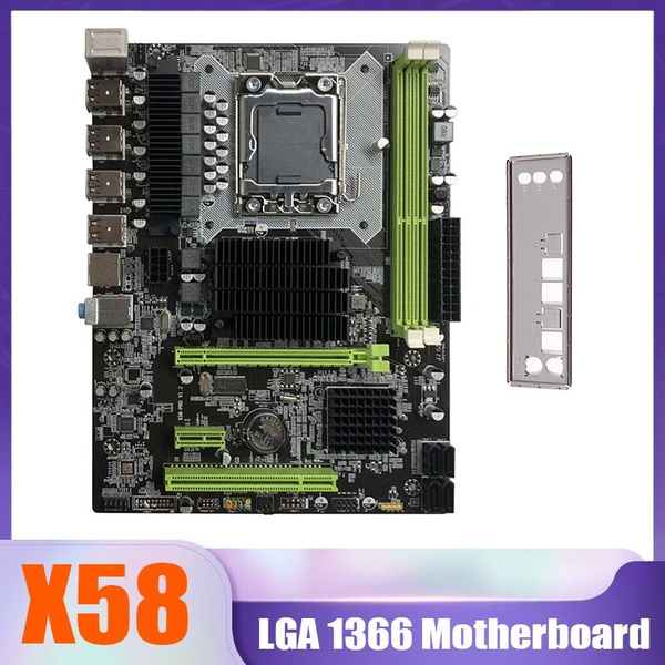 Материнская плата X58 LGA1366 DDR3 ECC Server Memory RAM RX Graphics ...