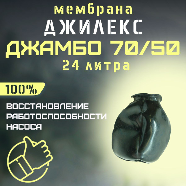Комплектующие для садовых насосов Джилекс Мембрана 24 литра для ...